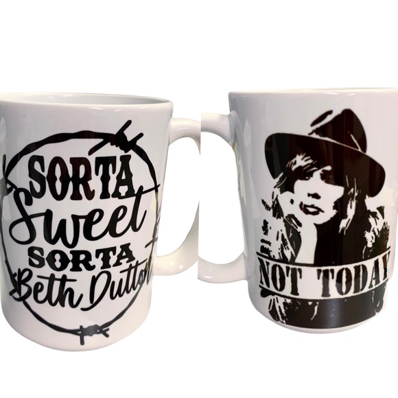 Hand Crafted | Dining | 5oz Mug Beth Dutton Yellowstone Sorta Sweet ...